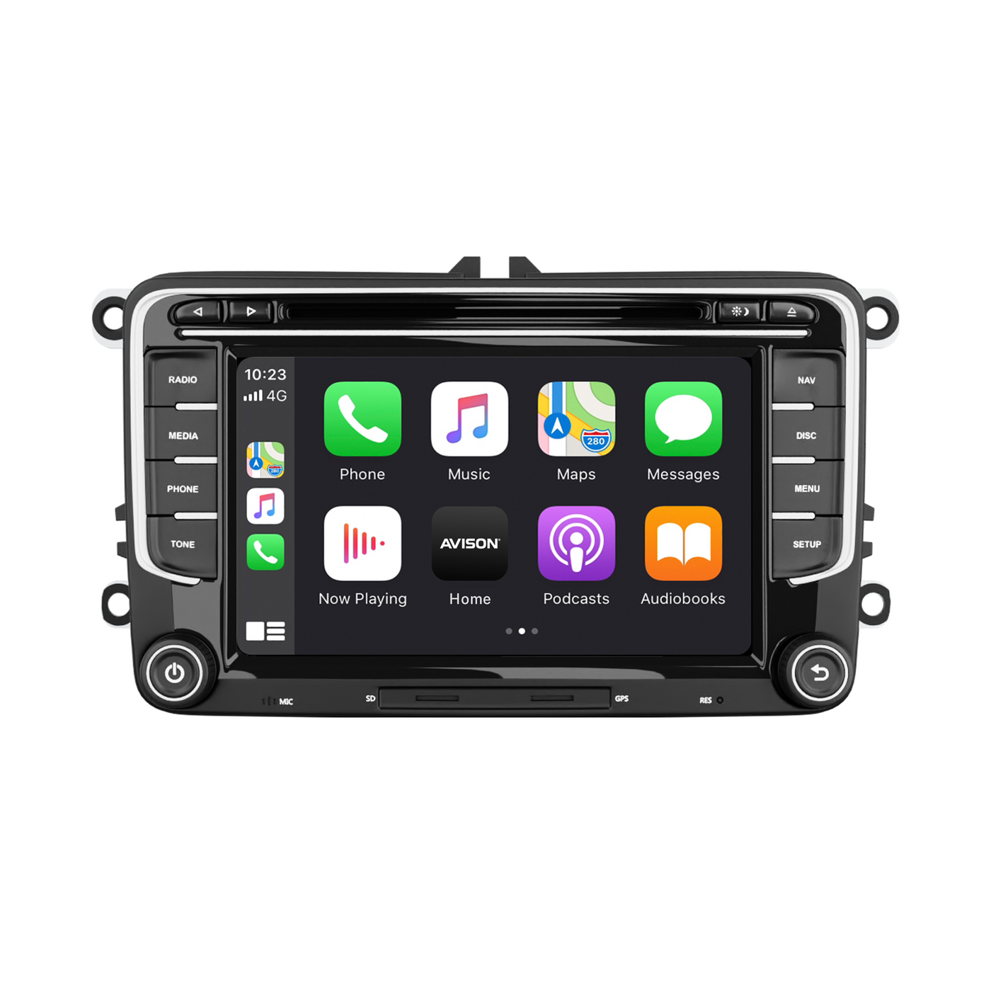 Navigation for VW Seat & Skoda 7" | Carplay Wireless | Android Auto