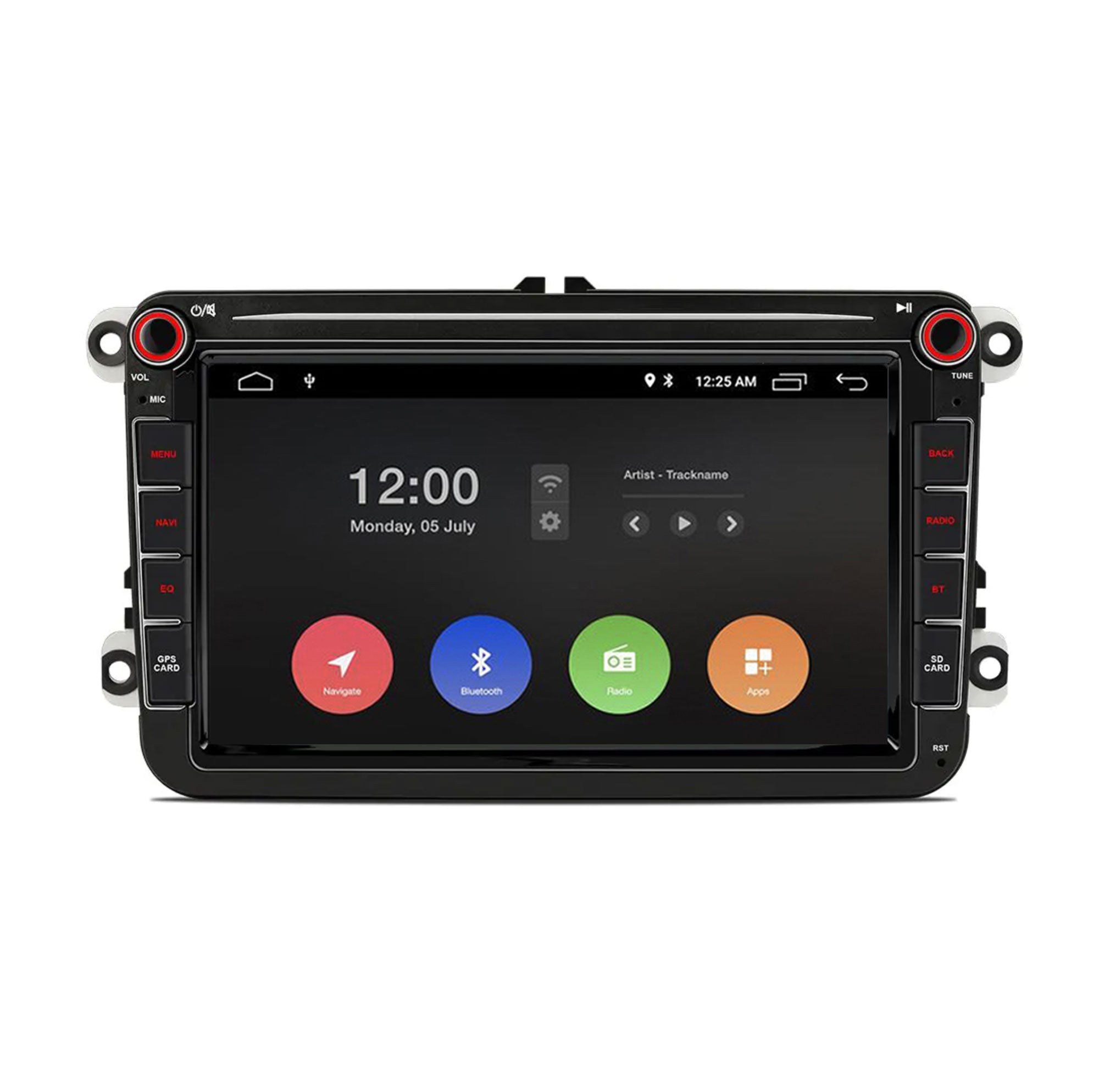 Navigation for VW Seat & Skoda 8 inch | Carplay | Android | DAB | Blue